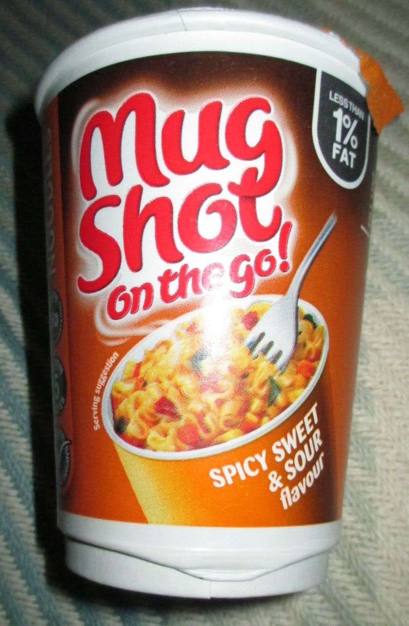FOODSTUFF FINDS: Mug Shot On The Go - Spicy Sweet and Sour Flavour ...