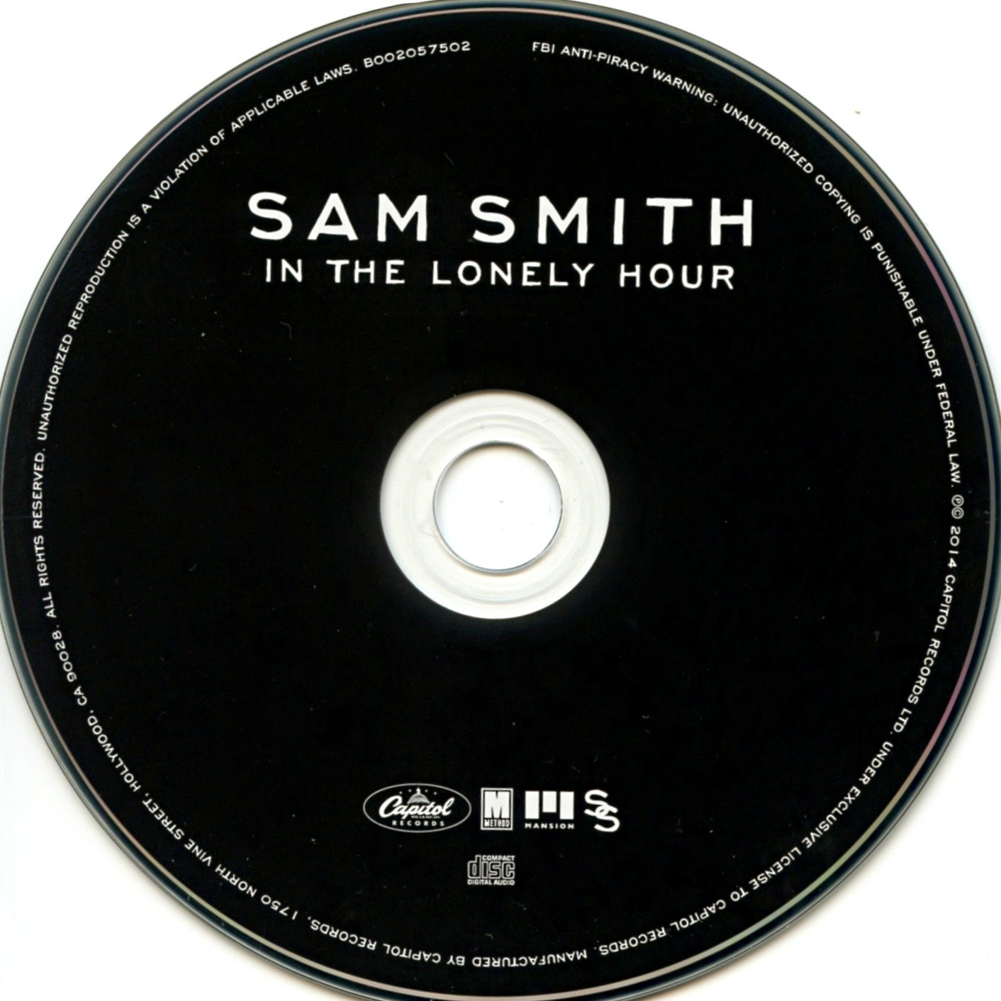 Encarte: Sam Smith - In The Lonely Hour (Target Deluxe Edition ...