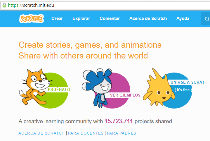 Programación en Scratch