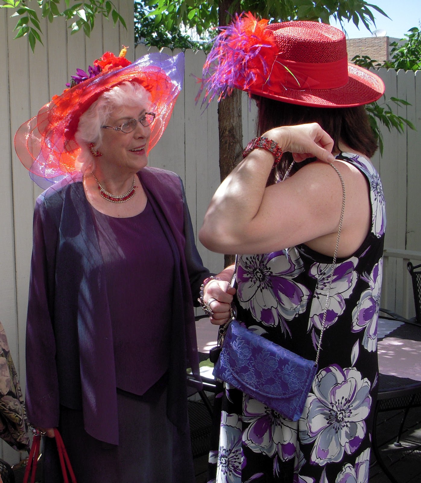 Classy Red Hatter Chatter