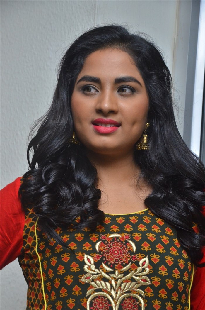 Srushti Dange New Photoshoot Stills at Achamindri Audio Launch