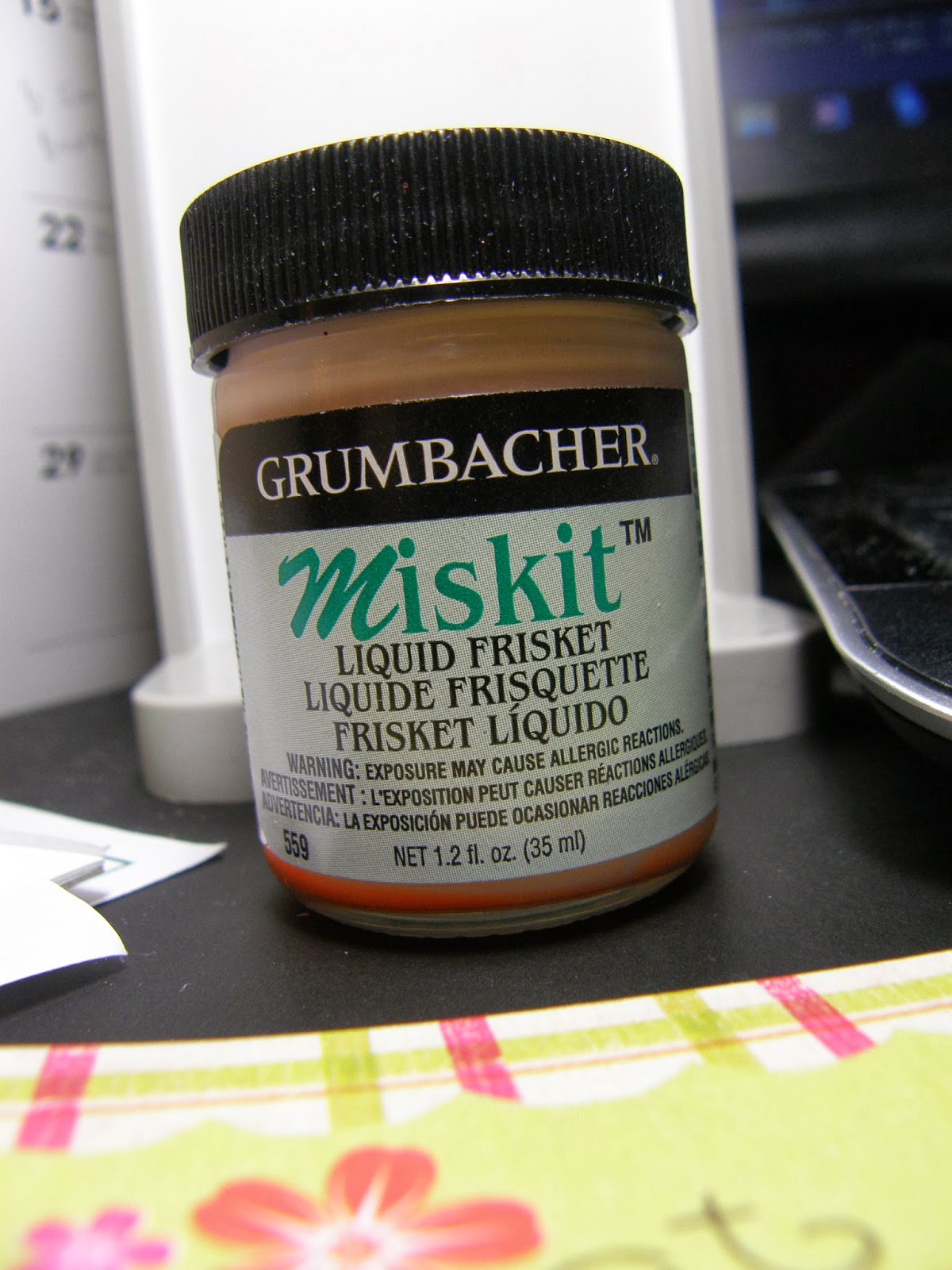 trailsofpaper: New Technique - Frisket and Air Brushing