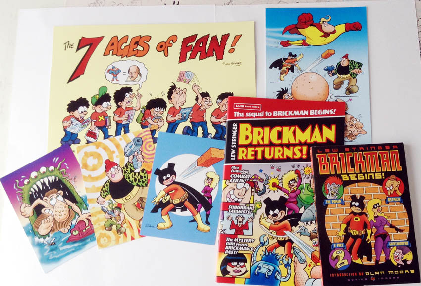 BLIMEY! The Blog of British Comics: Brickman! He's a card!