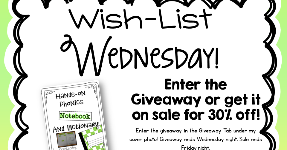 Wishlist Wednesday - Interactive Phonics Notebook - Teacher by the Beach