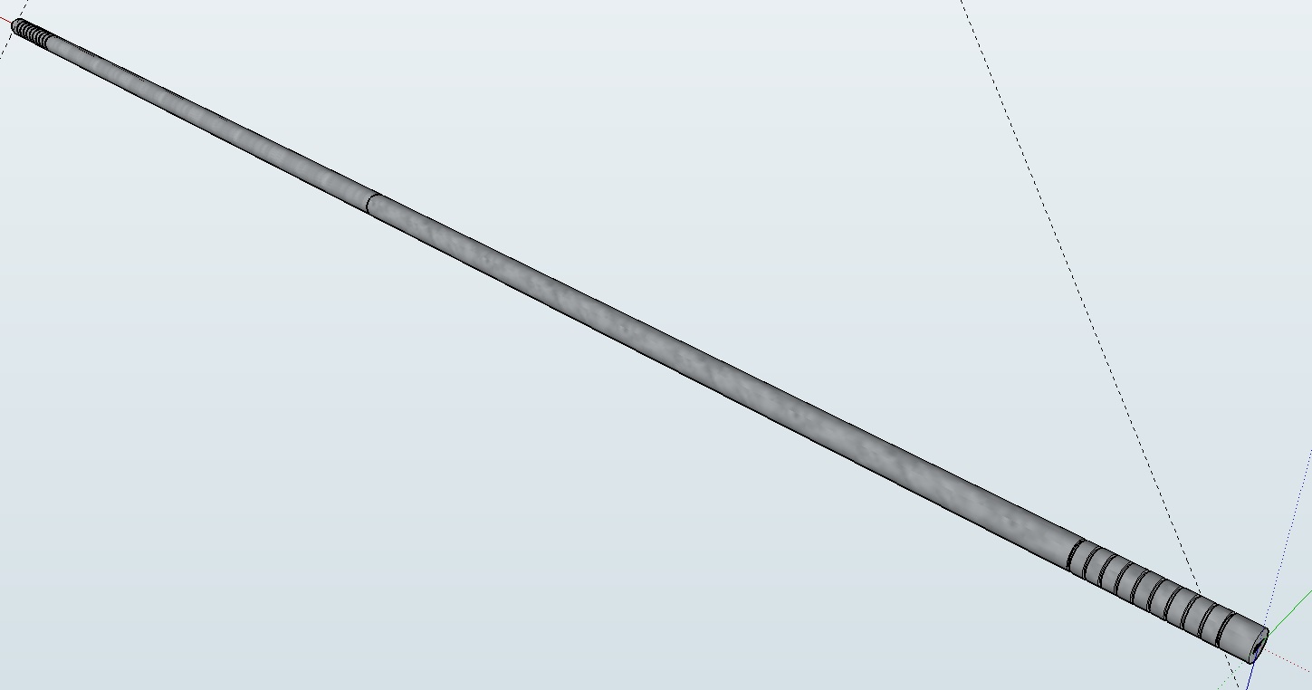 Metal staff - Metal Sculpture & Carvings - I Forge Iron