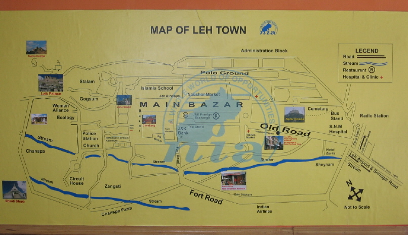 A Trip to Ladakh: Maps of Leh & Ladakh