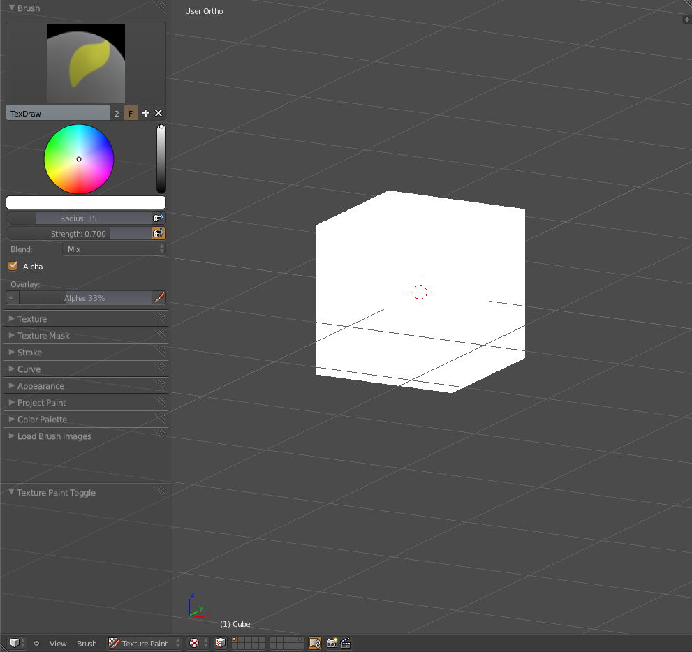 Color Palettes in Blender