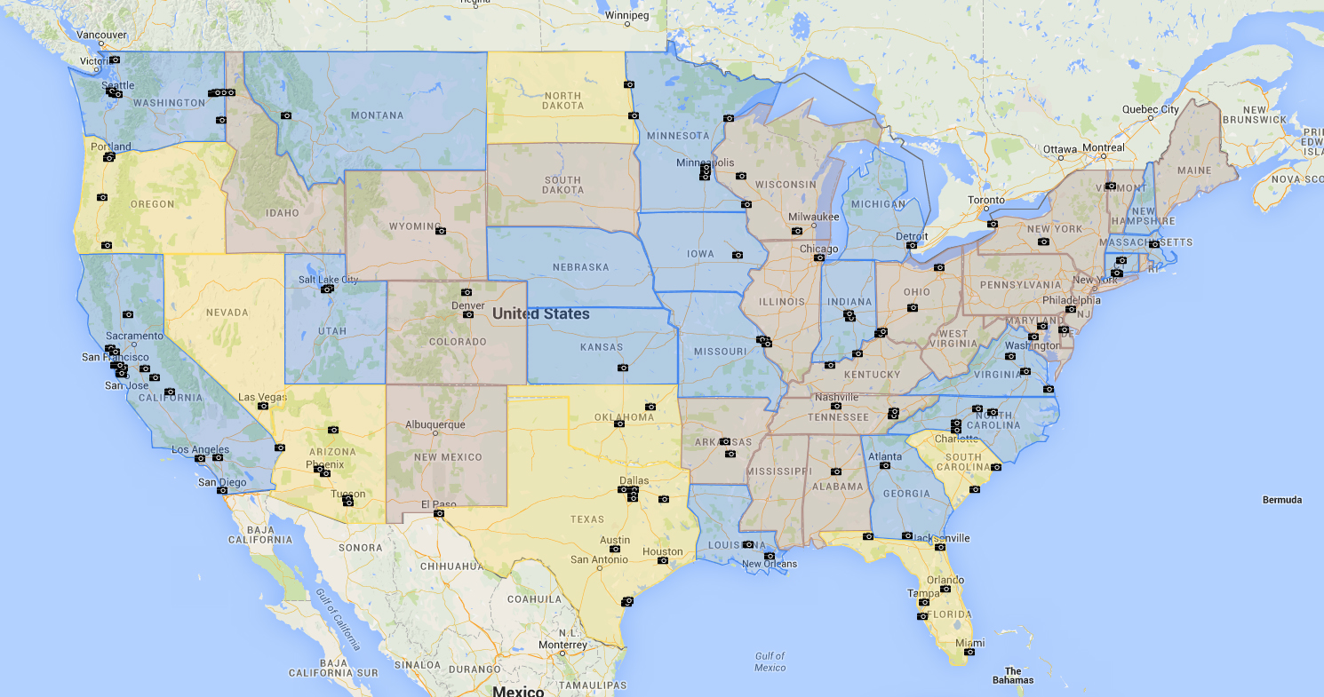 The Rural Blog: Interactive map charts body camera laws and policies in ...
