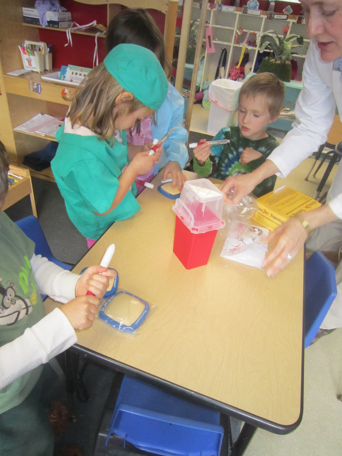 Playfully Learning: Giving Shots in Preschool:Our Doctor Study Continues