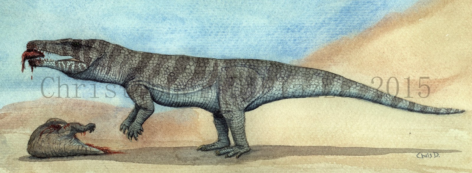 Prehistoric Beast of the Week: Carnufex: Prehisroric Animal of the Week