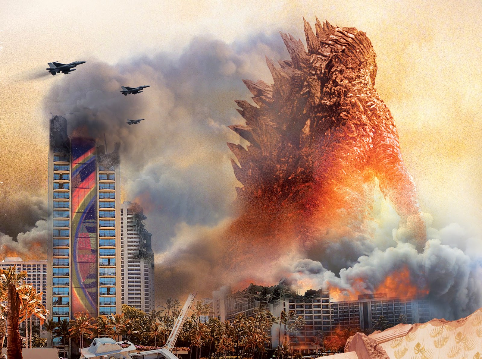 Kaiju Battle: Godzilla 2014: Ready To Rubble Hawaii