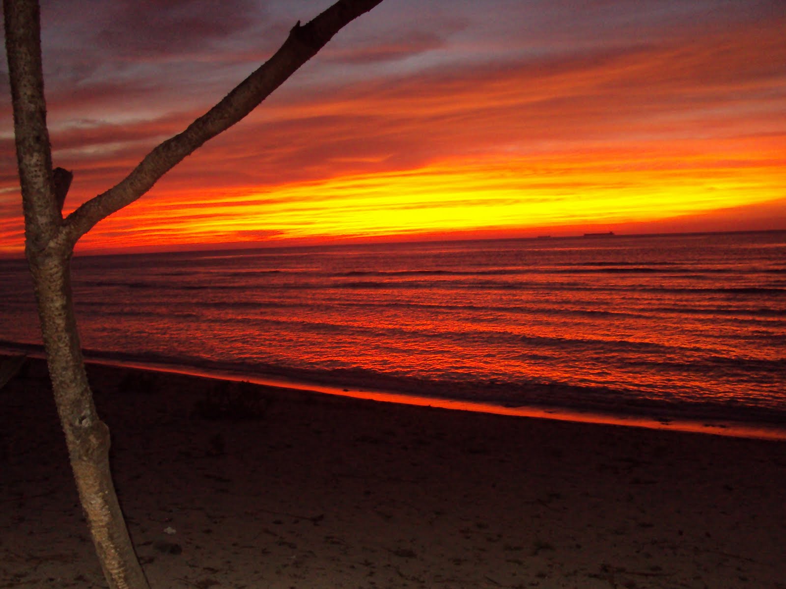 Paz Patar Beach House Resort: Patar Sunset