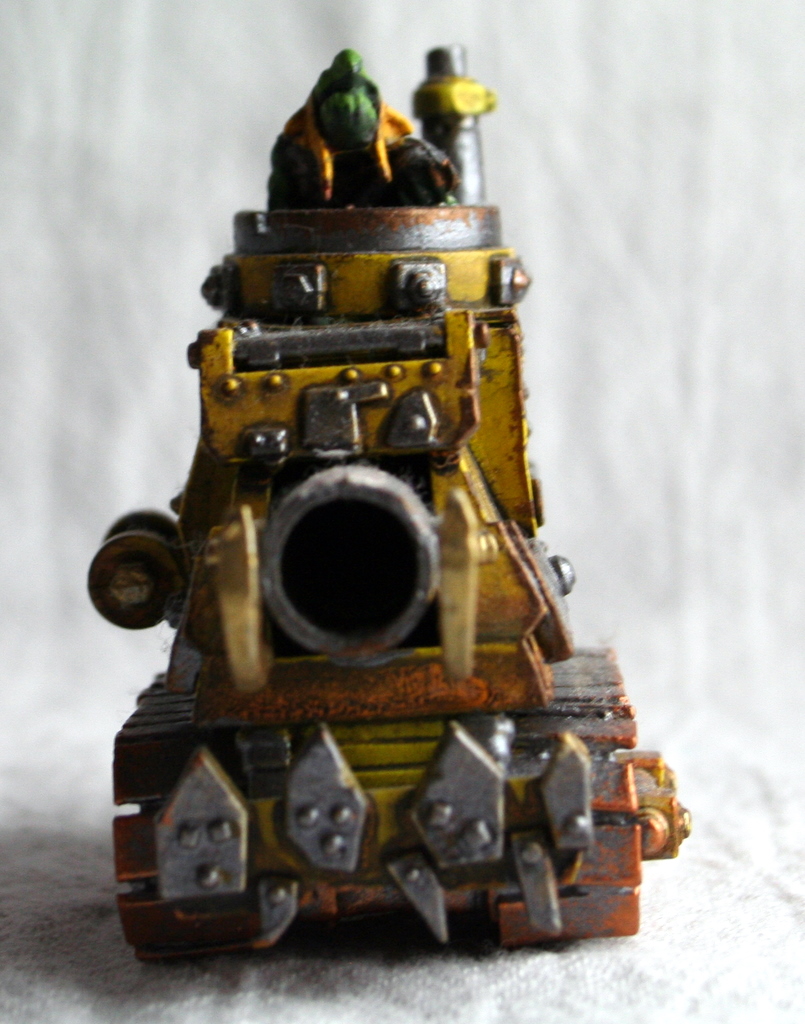 Warhammer In Progress: Ork Clans - Bad Moons Grot Tanks - Big Gunz ...