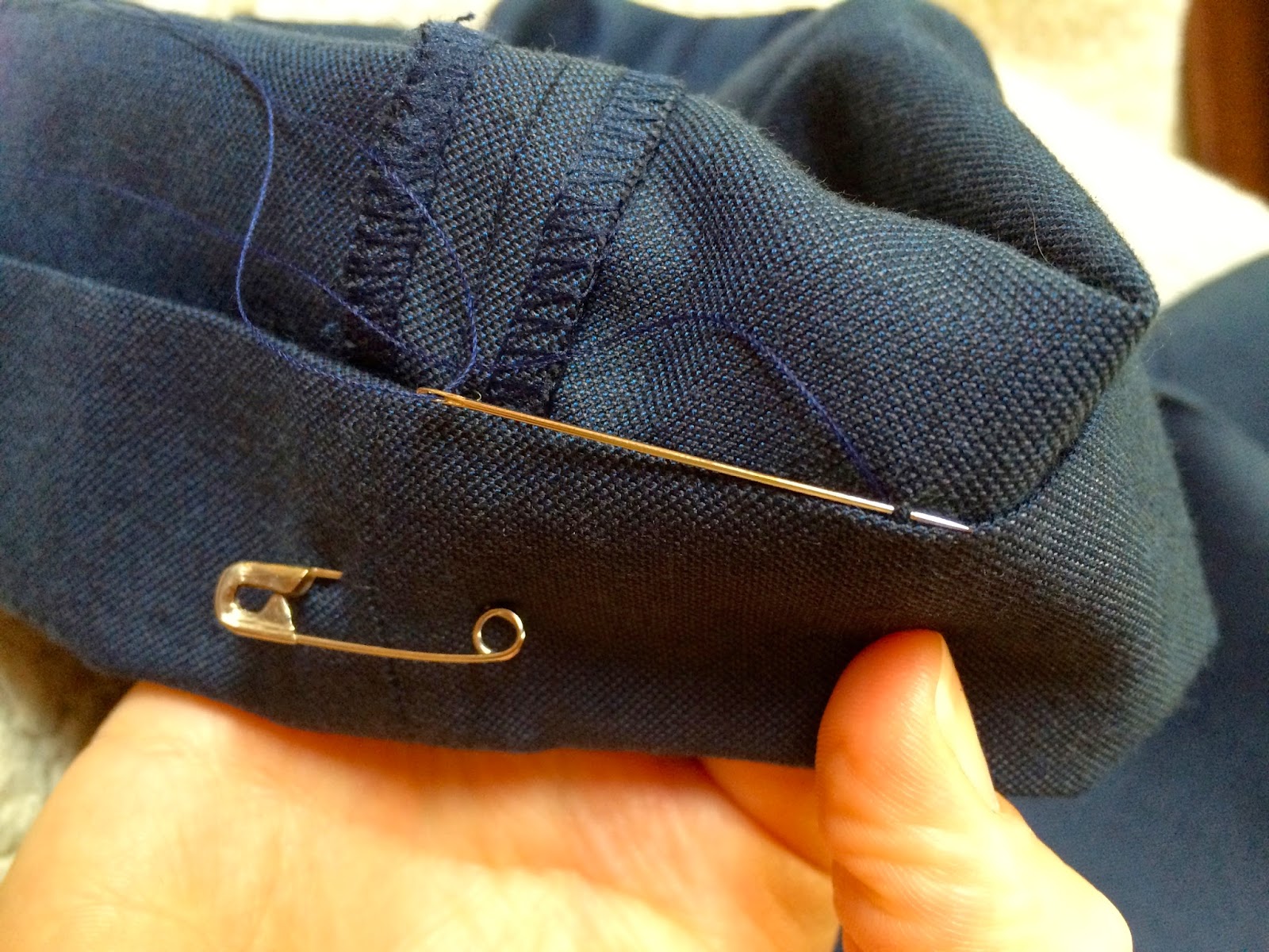 Hand Sewn Hemming - I do deClaire
