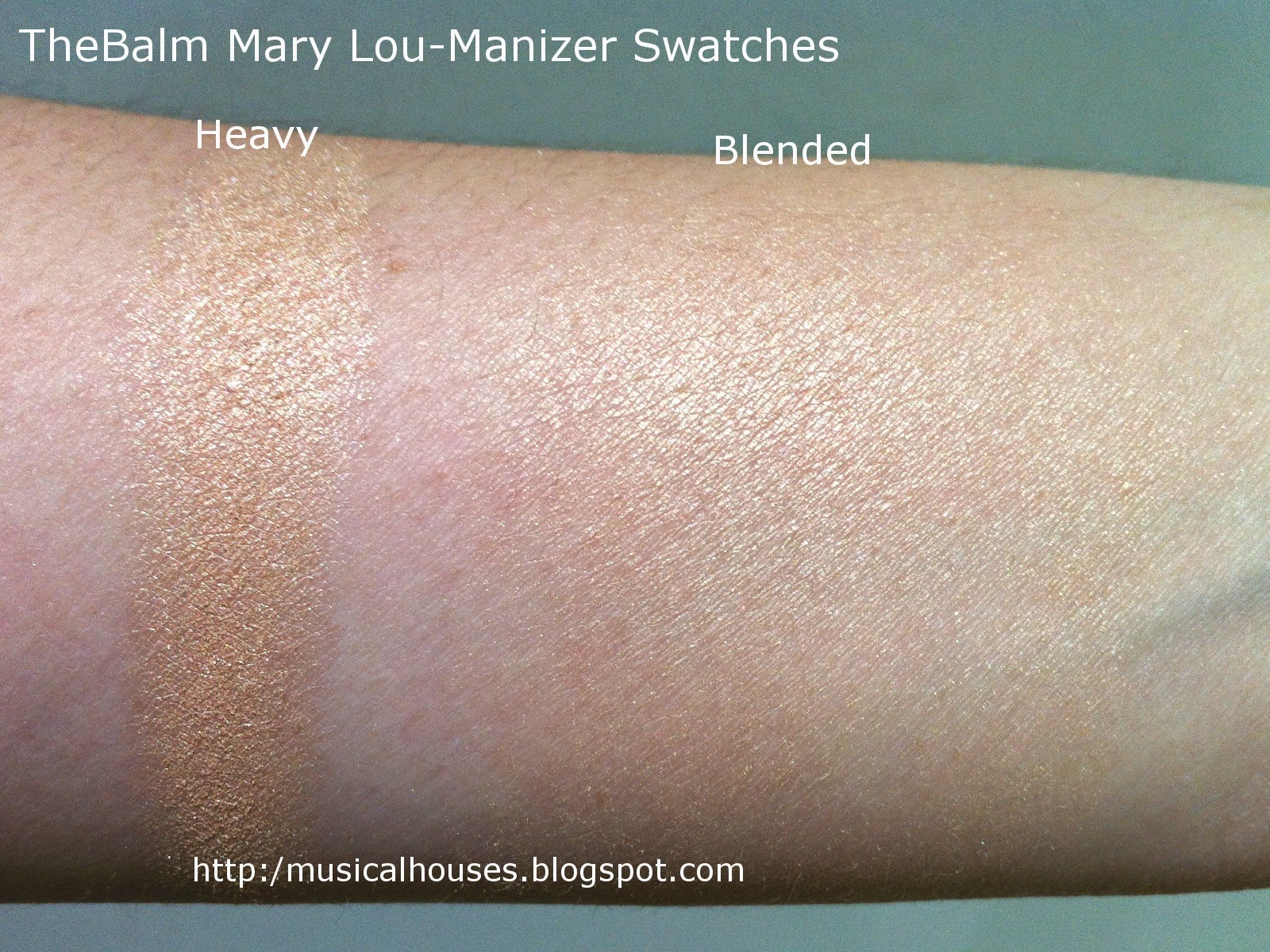 TheBalm Mary Lou-Manizer Swatches: Quick Swatch - of Faces and Fingers