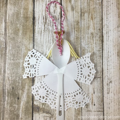 Spoon Angel Christmas Ornament - The Joy of Sharing