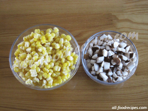 Food Recipes: Stir-fried pork with corn