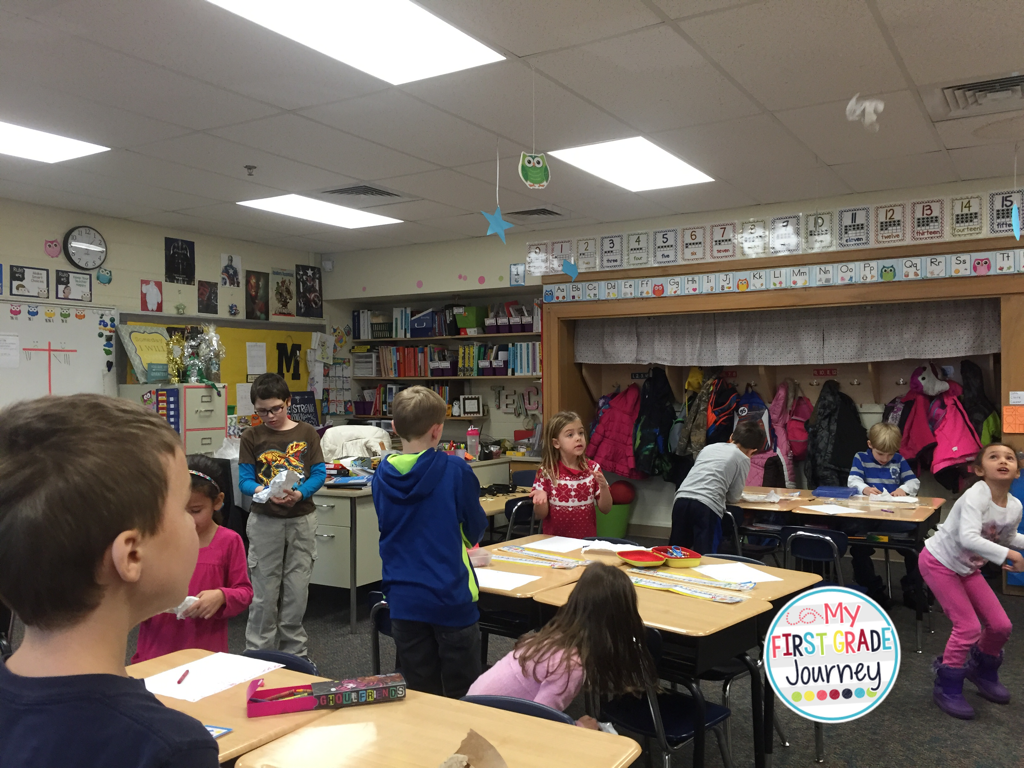 My First Grade Journey: Our In-School Snow Day