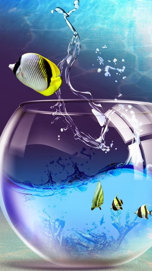 √ Photoshop Fish Flying HQ Wallpaper for Iphone - HD Wallpapers