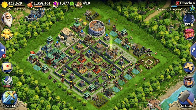 Solid Gunpowder Base Layout - DomiNations Guides