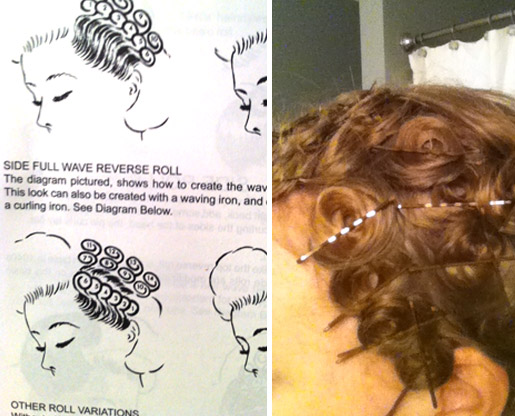Bouffants and Beehives: Lucille Ball Tutorial