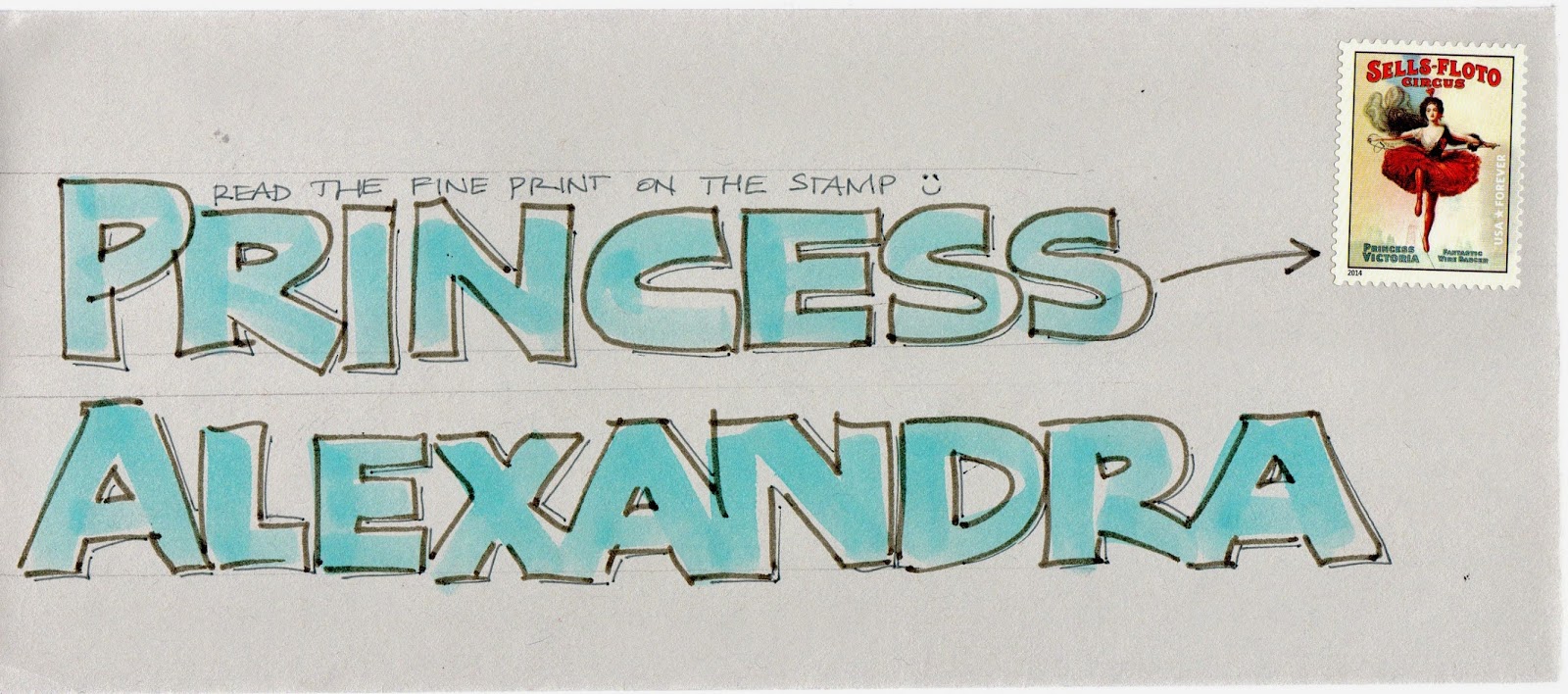 pushing the envelopes: princess