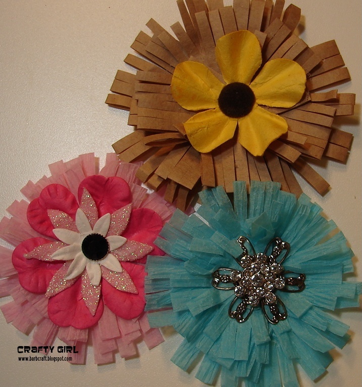 Crafty Creations: Fringe Flower Tutorial!