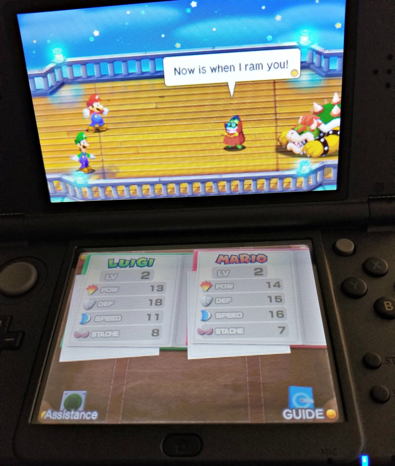 A GEEK DADDY: MARIO AND LUIGI SUPERSTAR SAGA ON NINTENDO 3DS