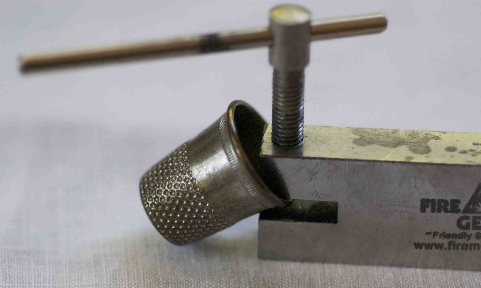 Maize Hutton: How to Make a Flower Thimble Necklace