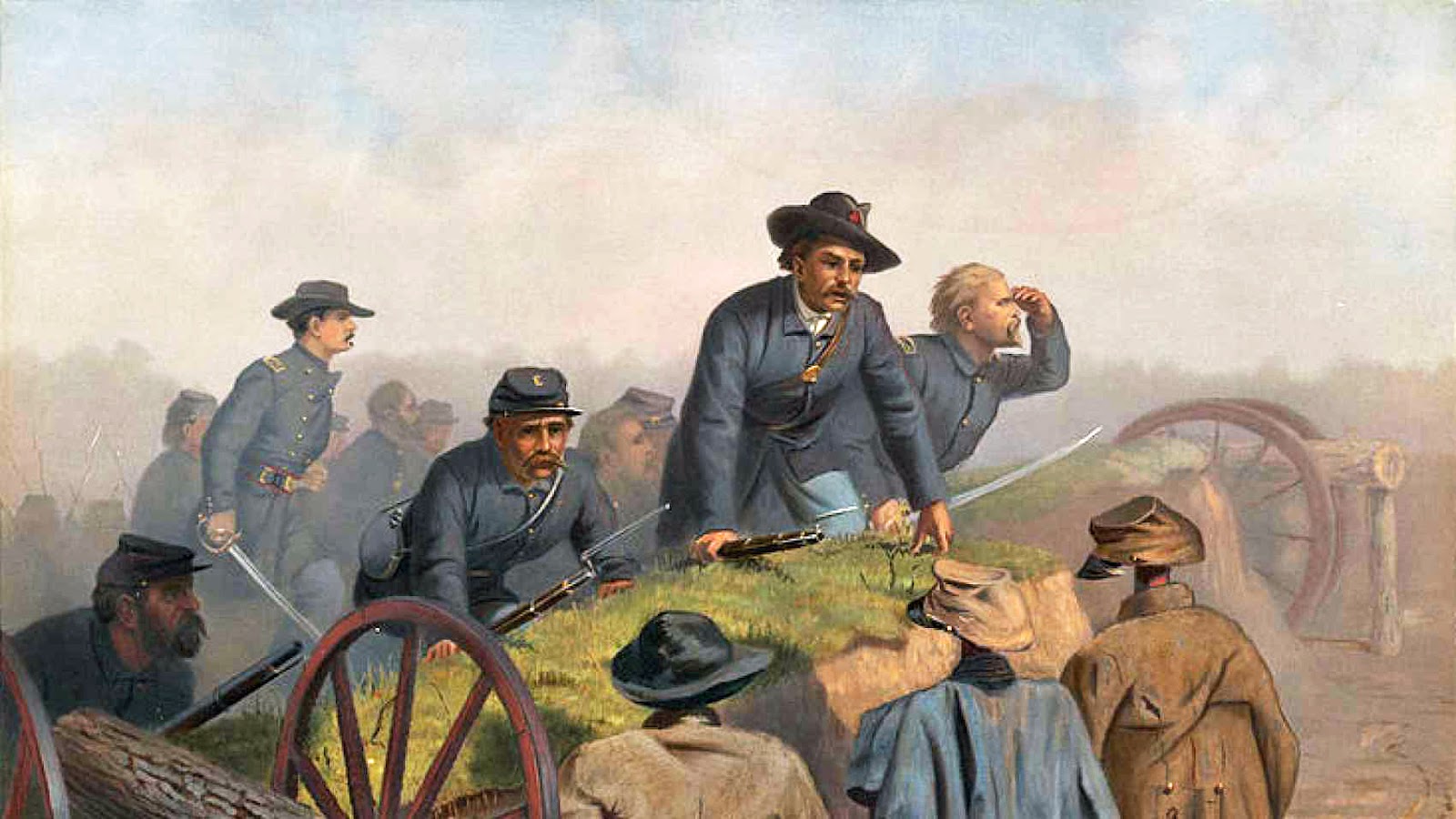 19th century American Paintings: Julian Scott