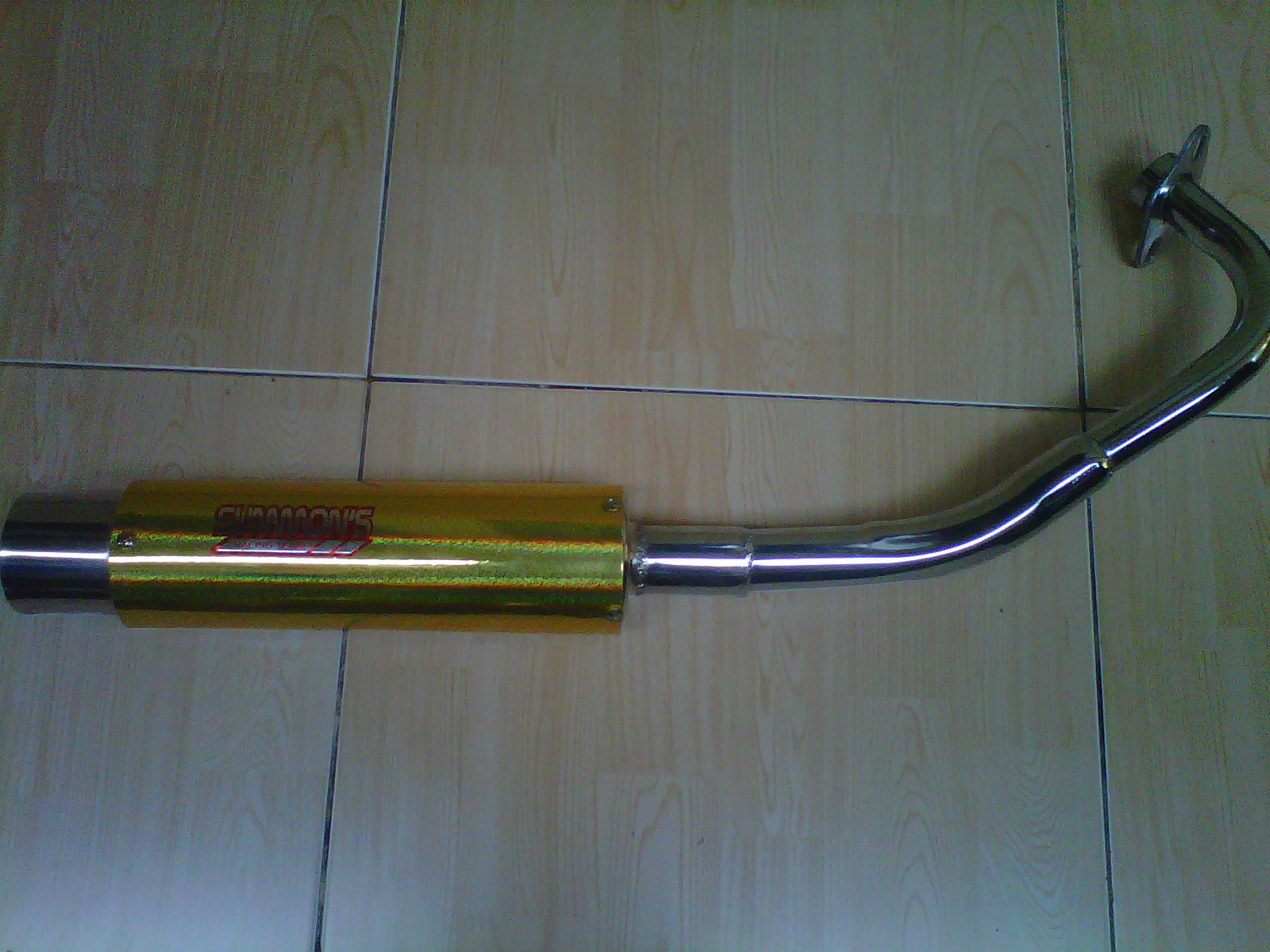 Knalpot Hologram 4 (KNC 07) - Summon Racing Team