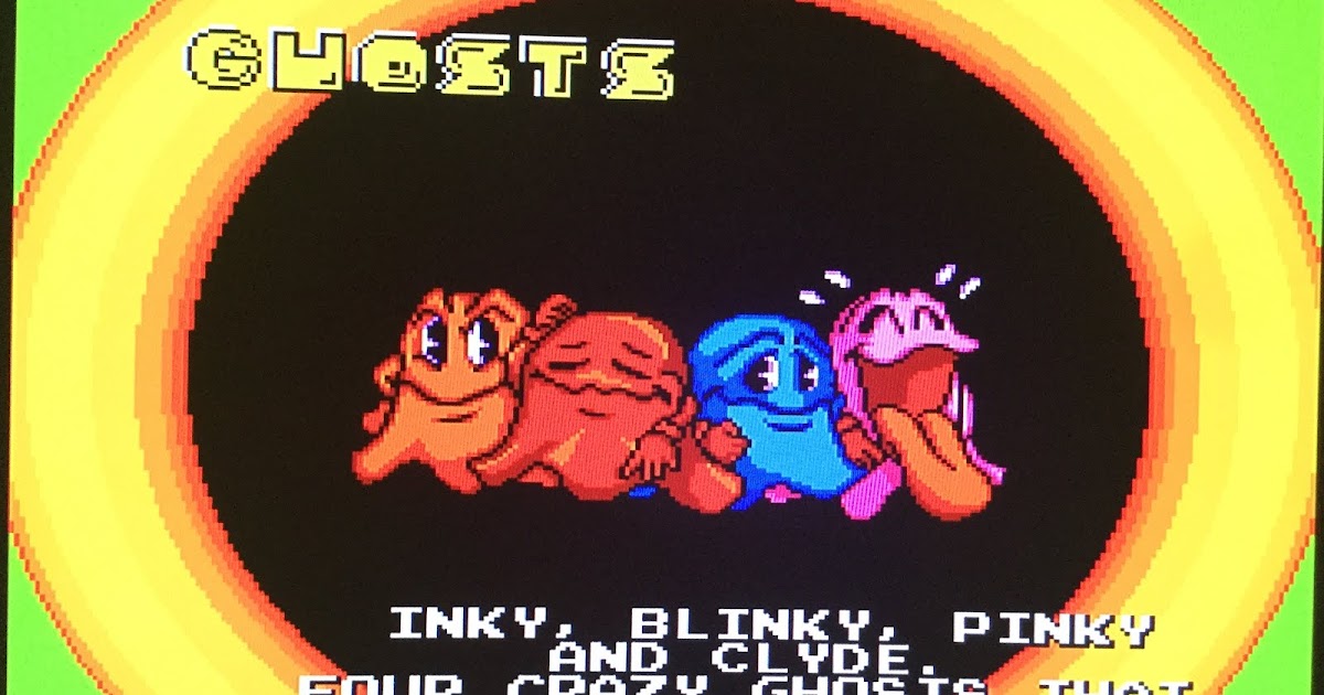 The Ghosts from Pac-Man