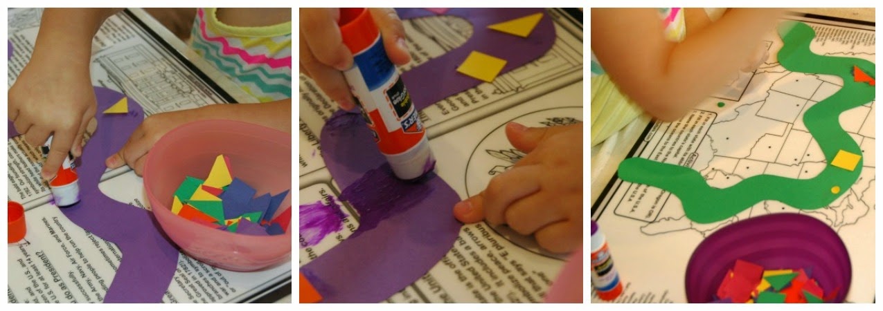 Jungle Theme- Weekly Home Preschool | What Can We Do With Paper And Glue