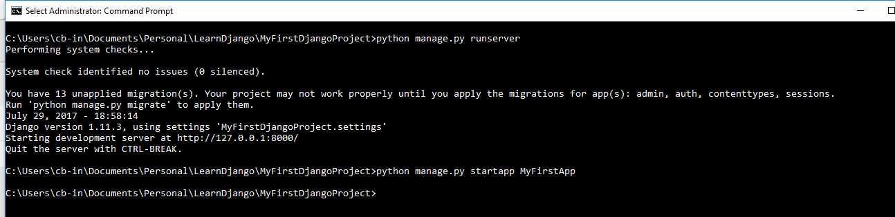 Creating Our First App - Step 4