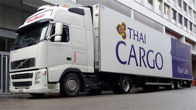 aero-wing: THAI CARGO_VOLVO TRUCK_FISCHER TRANSPORT_ZRH