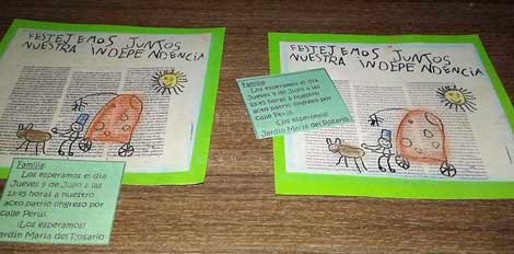 Mi Sala Amarilla: Manualidades para el Día de la independencia