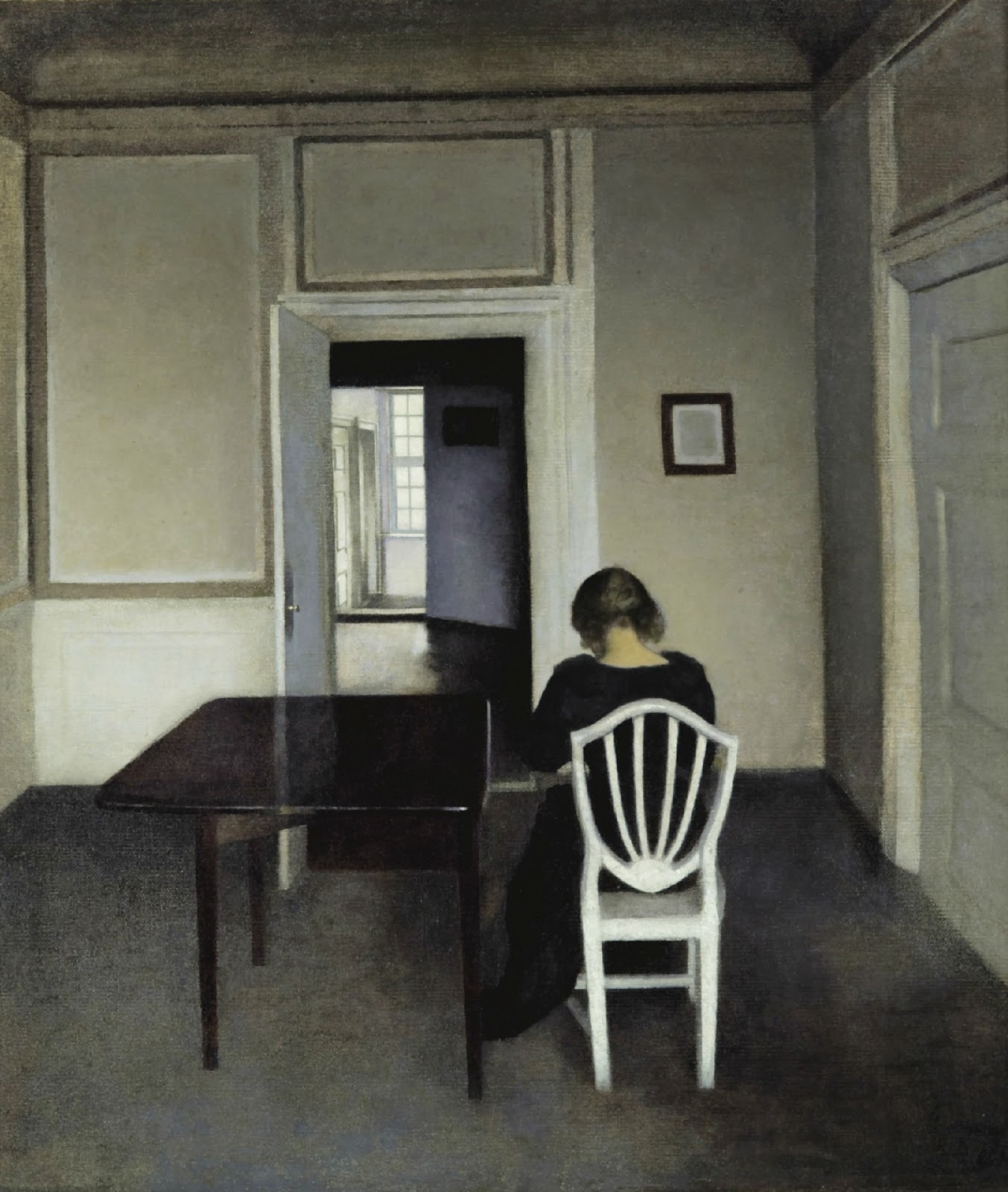 Vilhelm Hammershøi | La poesia del silenzio | Tutt'Art@ | Pittura ...