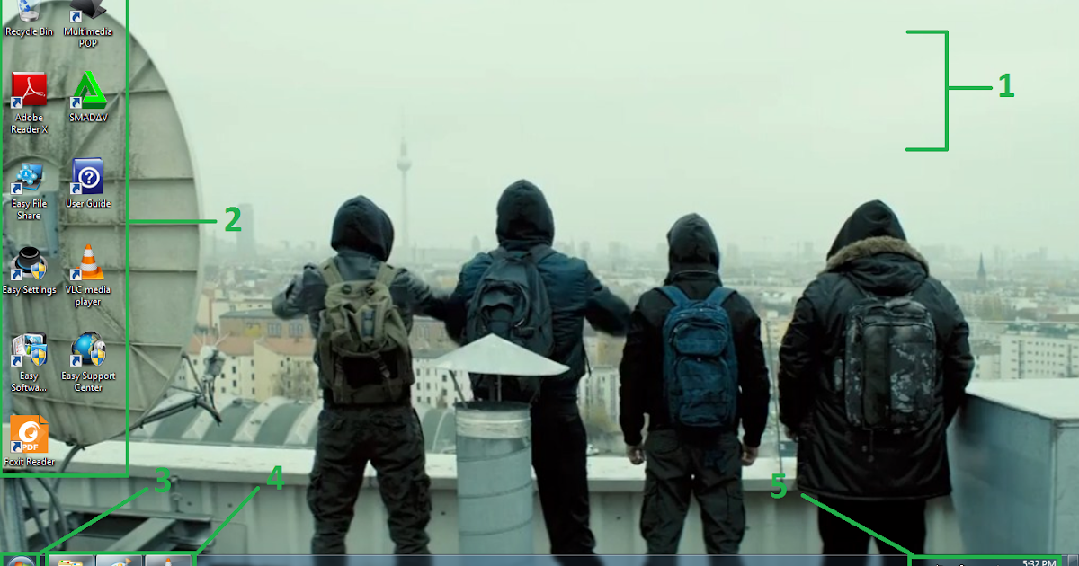 Penjelasan layar desktop ~ Blog informatika komputer