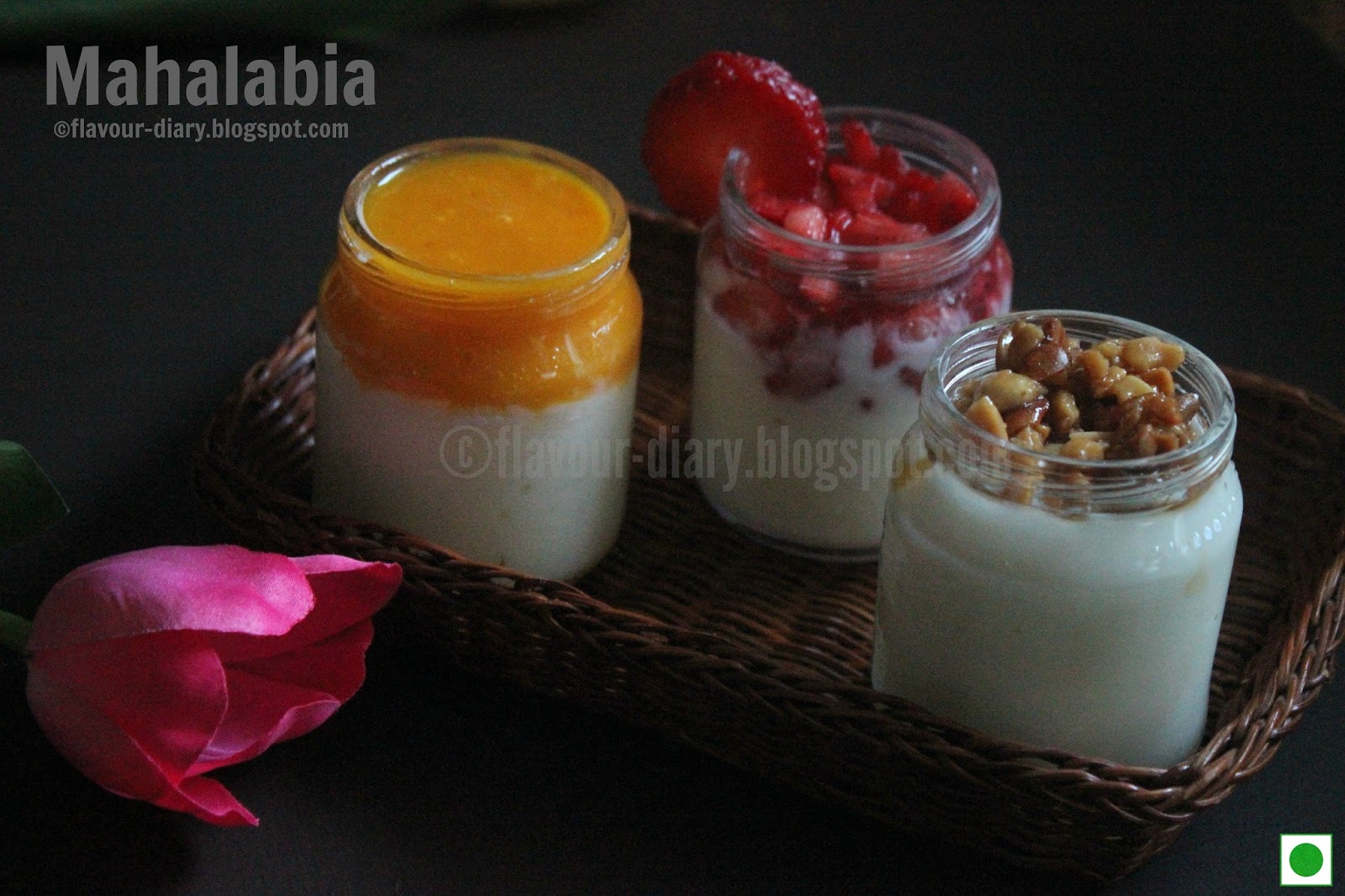 Flavour Diary: Mahalabia /Muhallabieh - Middle Eastern Milk Pudding | 3 ...