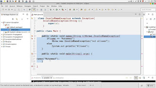 97 Java advanced Exception Handling Custom Exception الاستثناء | كورسات بالعربي