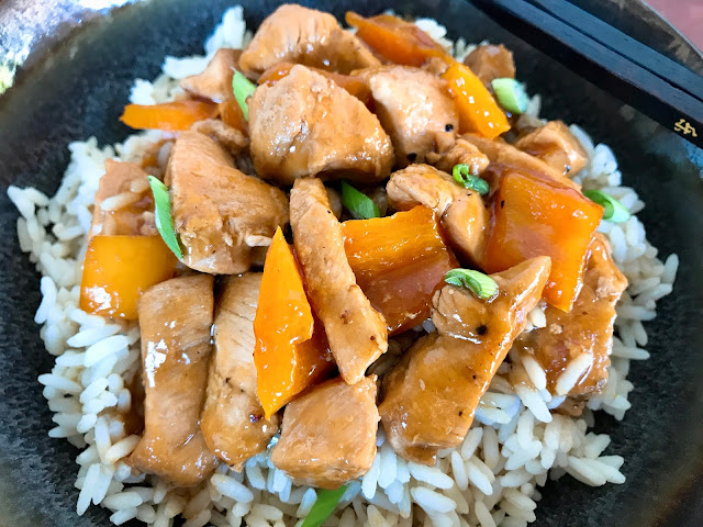 Ponzu Glazed Chicken and Rice