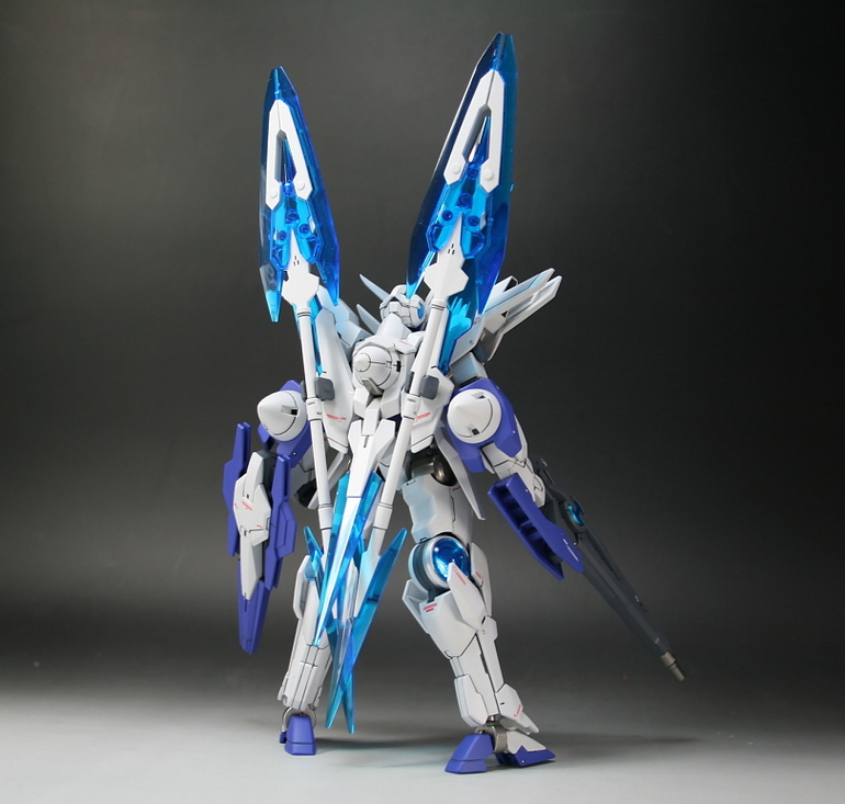 Custom Build: HGBF 1/144 Transient Gundam Triple GN Drive - Gundam Kits ...