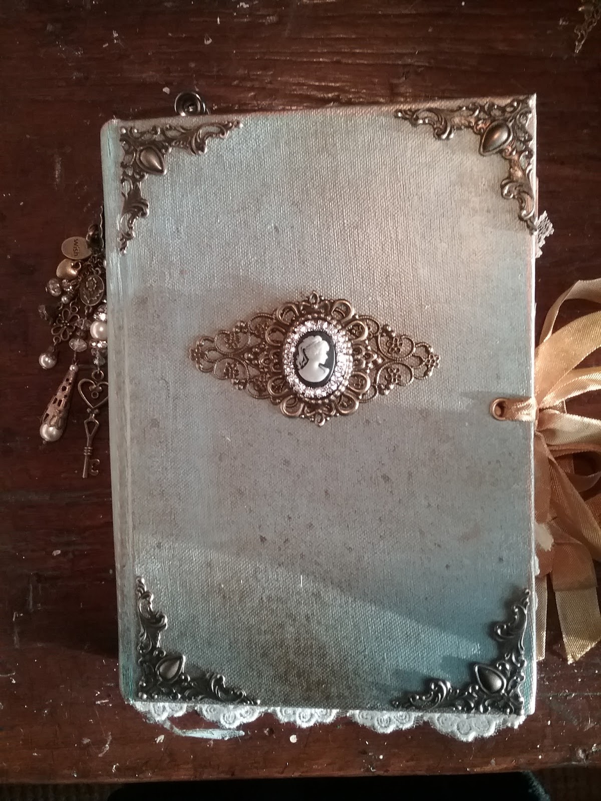 "Creativity comes from a conflict of ideas.": Old book blue cover junk ...