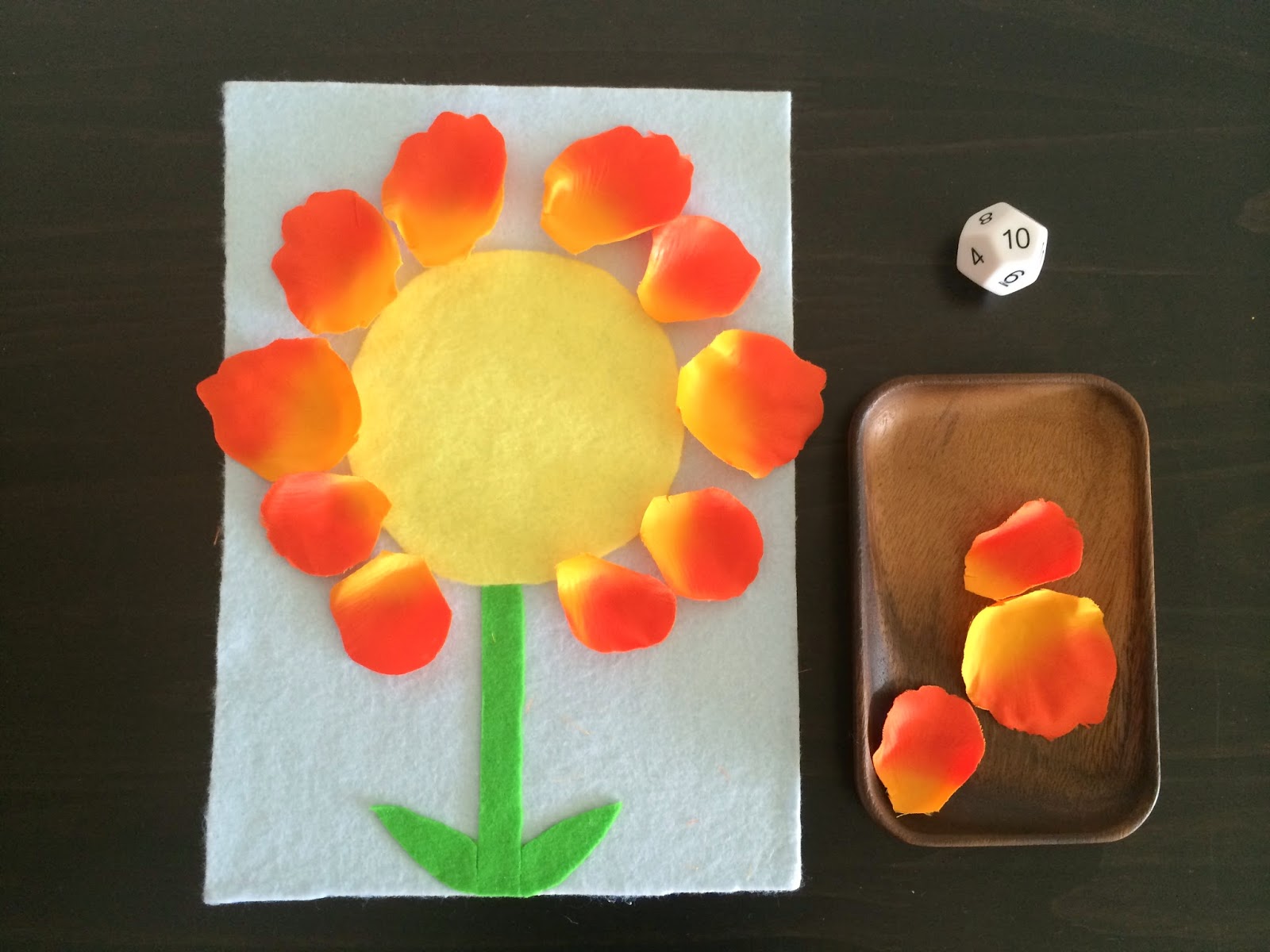 Wugs and Dooey: Counting with Petals