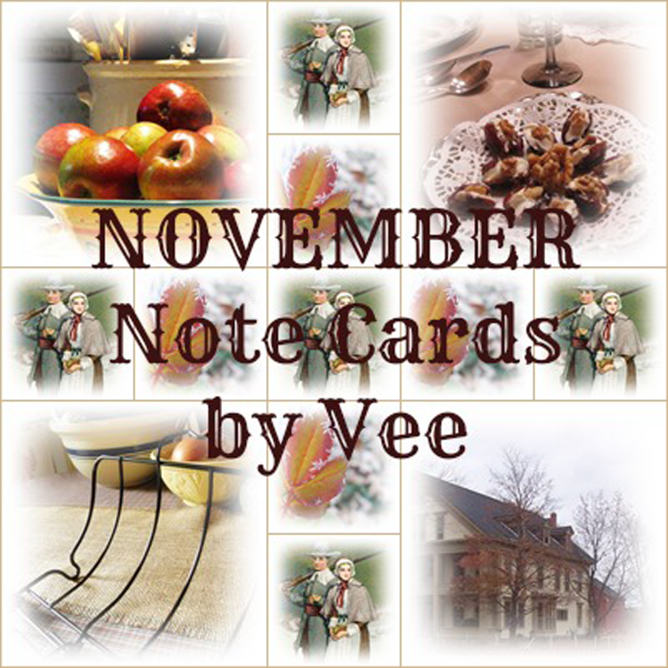 A Haven for Vee: November Note Card Party