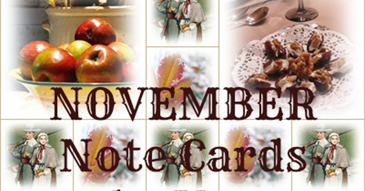 A Haven for Vee: November Note Card Party