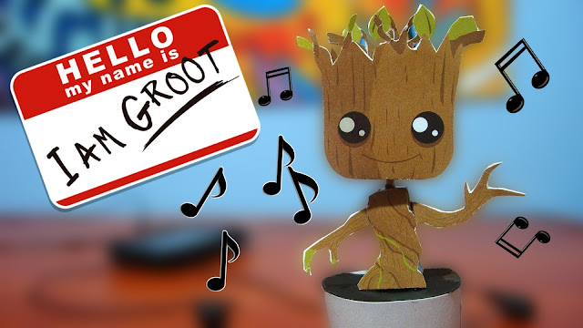 The Great World Of Papercraft: Bebé Groot