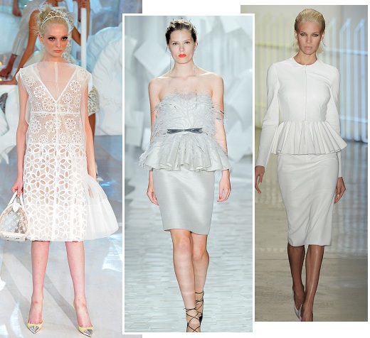 Through Rye: Runway trend: White