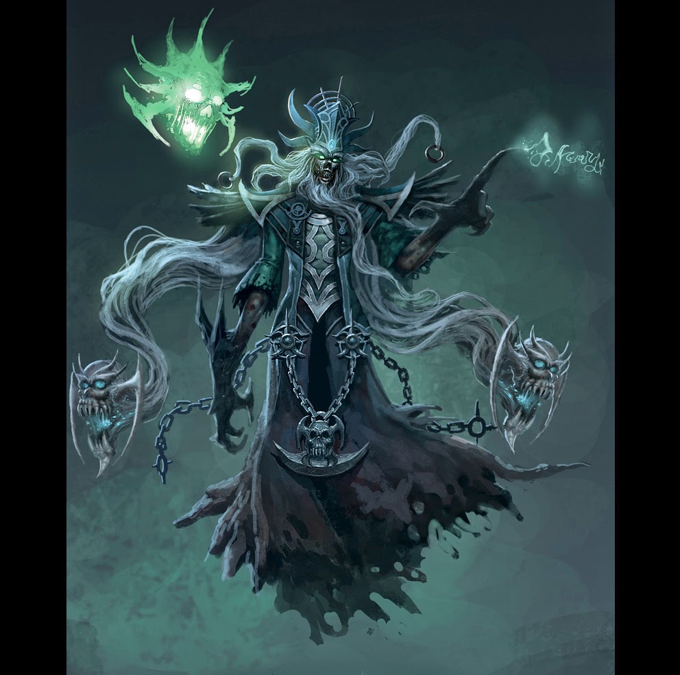 Conner Writes: Vaeldrin's Mark Lore - Liches