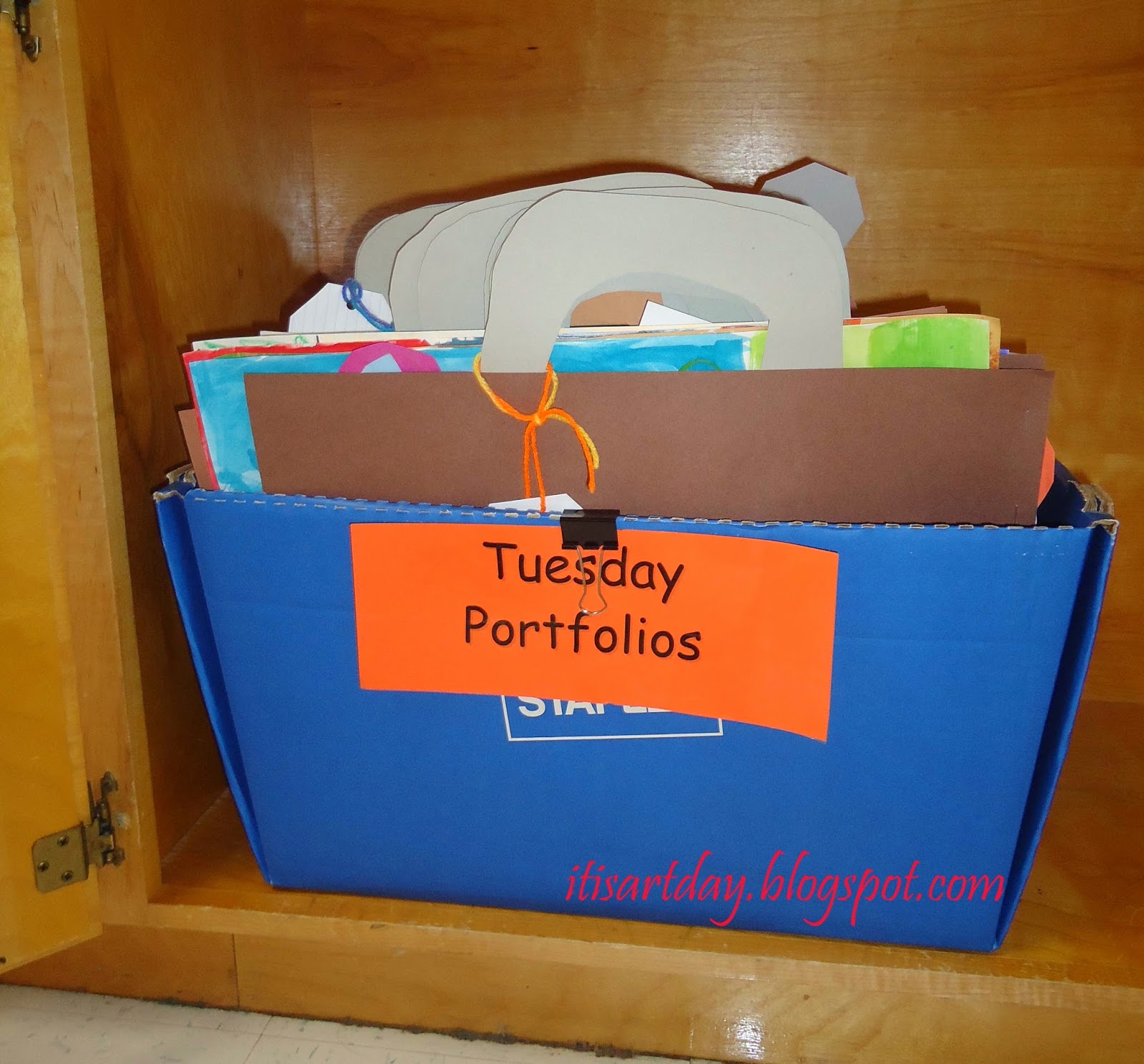 Organizing Portfolio's for Open House